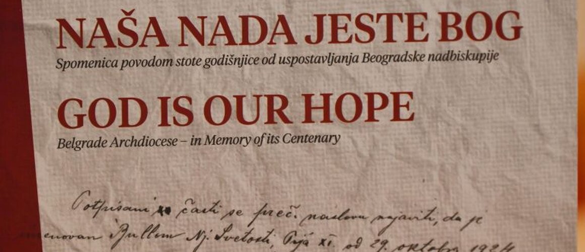 Iz tiska izašla monografija „Naša nada jeste Bog“